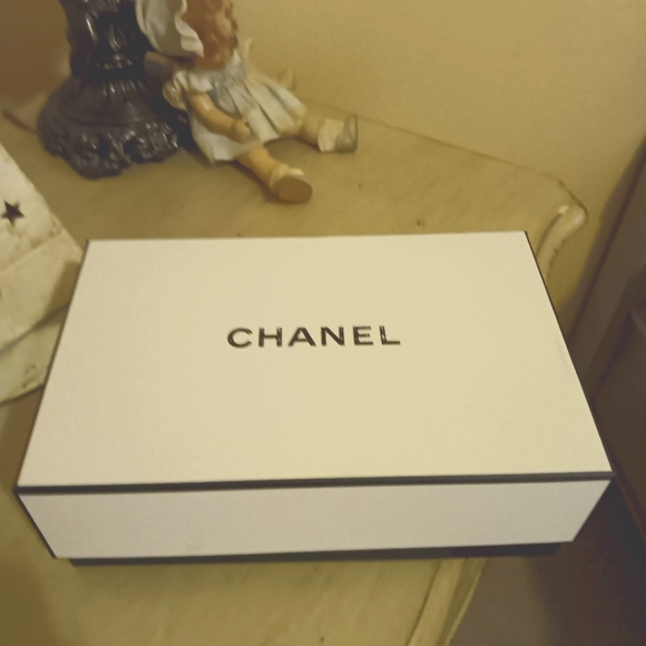 CHANEL | Storage & Organization | Chanel Box Christmas Wrapping Idea ...